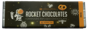 Rocket Chocolate bar – Pretzel (Seasonal) - rocketgummiesstore.com